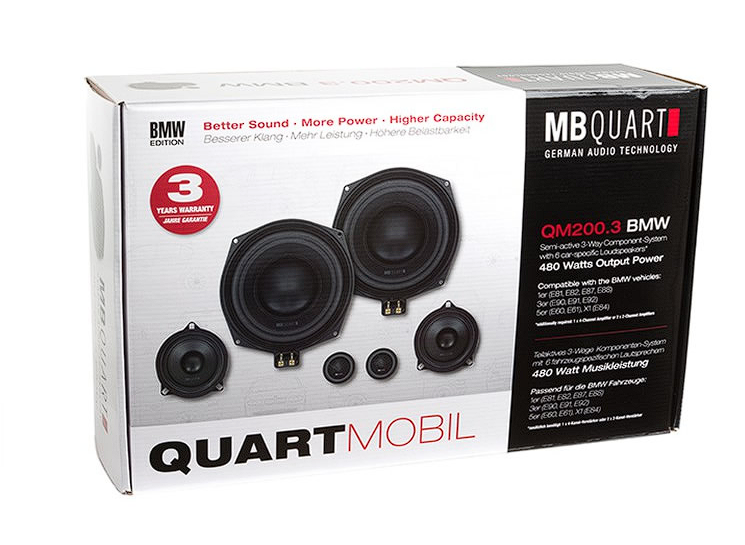 MB Quart QM200.3 BMW - Pure Audio